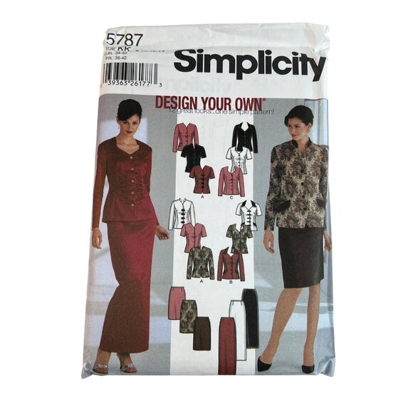 Simplicity | Office | Simplicity 5787 Pattern 2 Looks Design Your Own ...